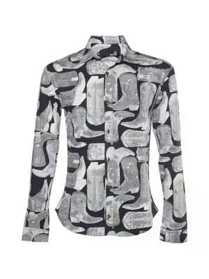 Moschino Boots-print Shirt