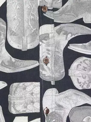 Moschino Boots-print Shirt