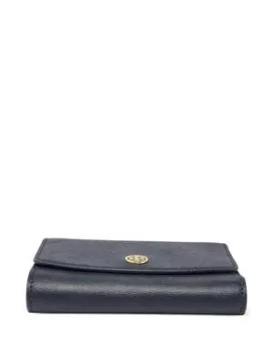 Tory Burch Robinson Flap Wallet - Blue