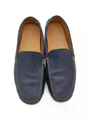 TOD'S Leather Loafers - Blue