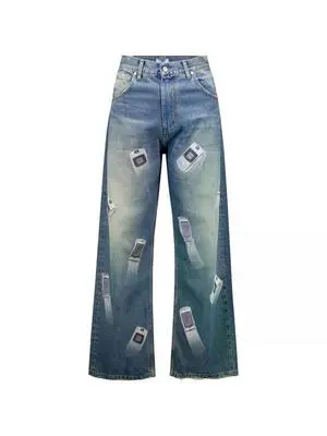 3.PARADIS Razor Flip-phone Jeans