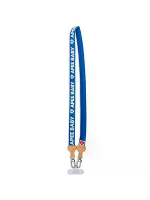 AAPE BY *A BATHING APE Logo-embroidered Phone Lanyard - Blue