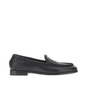 Bottega Veneta Silenzio Nappa Leather Loafers - Black