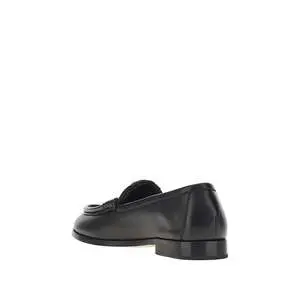 Bottega Veneta Silenzio Nappa Leather Loafers - Black