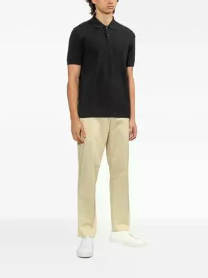 Fred Perry Logo-embroidered Polo Shirt - Grey