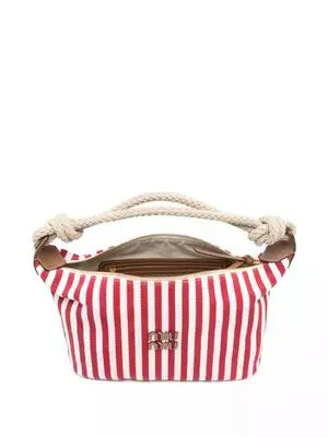 Miu Miu Striped Rope-handle Tote Bag