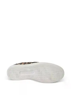 Dolce & Gabbana Leopard Print Slip-on Sneakers