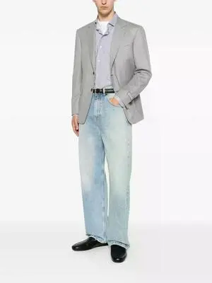Canali Notched-lapel Single-breasted Blazer