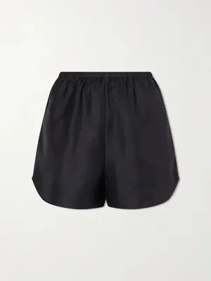 Loulou De Saison Cabo Silk Shorts