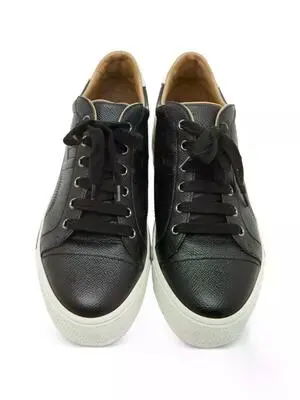 Hermès Grained Leather Sneakers