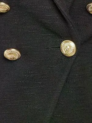 Balmain Double-breasted Tweed Blazer