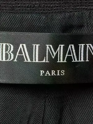 Balmain Double-breasted Tweed Blazer
