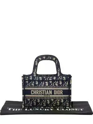 Dior Book Tote Oblique Canvas Bag