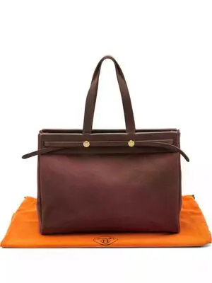 Hermès Herbag Tote Bag - Brown