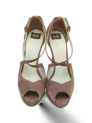 Dolce & Gabbana Peep-toe Platform Stiletto Sandals