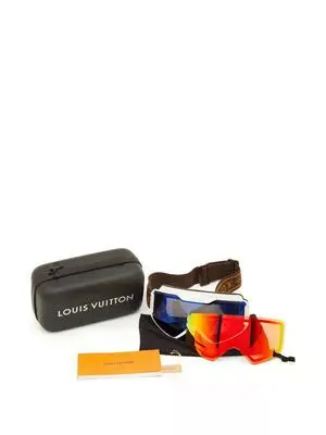 LOUIS VUITTON Monogram Ski Goggles