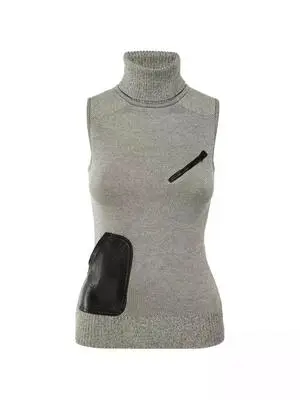 Dior Turtleneck Tank Top