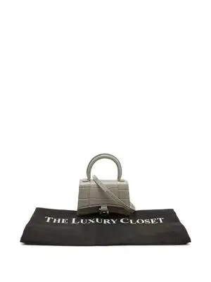 Balenciaga Hourglass Shoulder Bag - Grey