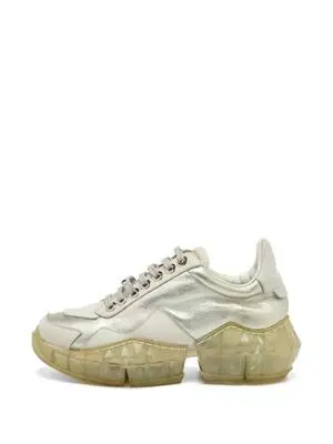 JIMMY CHOO Diamond Leather Sneakers