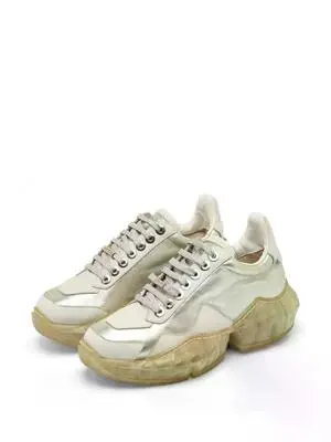 JIMMY CHOO Diamond Leather Sneakers
