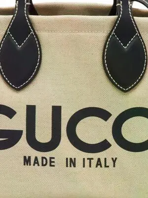 Gucci Canvas Tote Bag - Neutrals