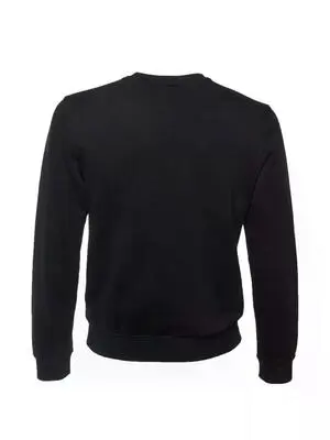 Versace Graphic Print Cotton Sweatshirt