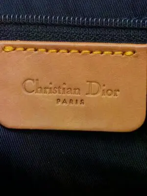 Dior Saddle Leather-trim Tote Bag
