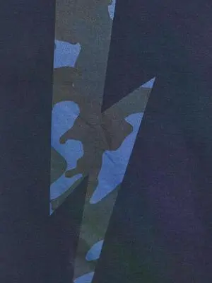 Neil Barrett Lightning-bolt Print Cotton T-shirt