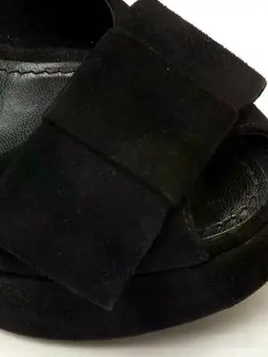 LOUIS VUITTON Peep-toe Platform Pumps