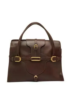 JIMMY CHOO Tulita Leather Tote Bag