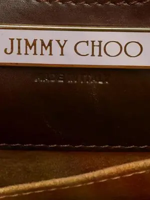 JIMMY CHOO Tulita Leather Tote Bag