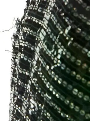 Emporio Armani Sequin Embellished Silk Tank Top