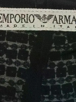 Emporio Armani Sequin Embellished Silk Tank Top