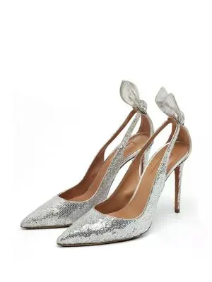 AQUAZZURA Sequin-embellished Pumps