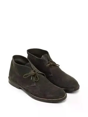 Bottega Veneta Suede Derby Boots