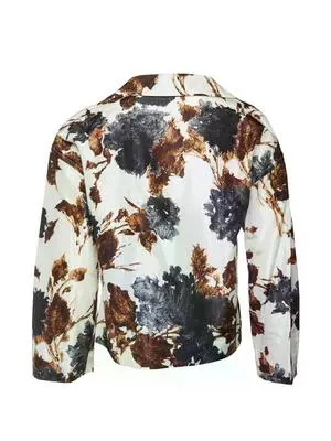 Giambattista Valli Abstract Botanical-print Jacket