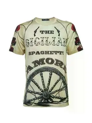 Dolce & Gabbana The Sicilian Printed T-shirt