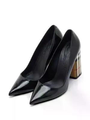 Burberry Block Heel Pumps