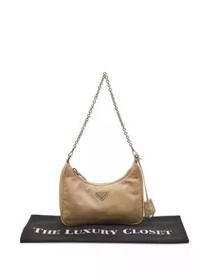 Prada Re-edition 2005 Re-nylon Shoulder Bag - Neutrals