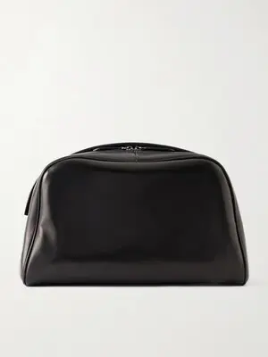 THE ROW Leila Leather Clutch