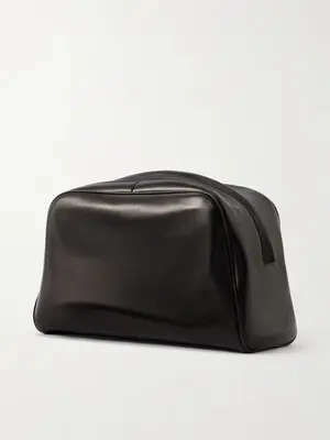 THE ROW Leila Leather Clutch