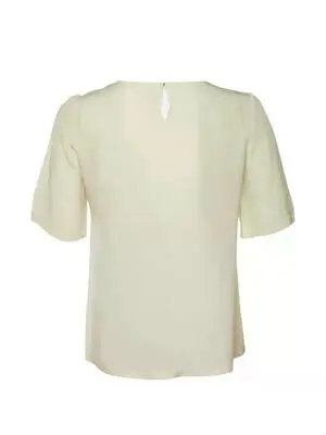 Dolce & Gabbana Printed Silk Top - Neutrals