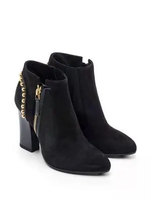 LORIBLU Embellished Ankle Boots