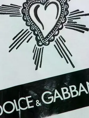 Dolce & Gabbana Heart-embroidered T-shirt