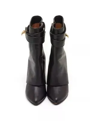 Givenchy Shark Lock Wedge Ankle Boots