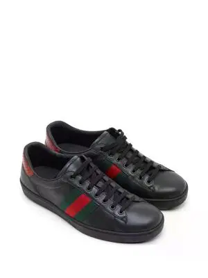Gucci Ace Web Low-top Sneakers
