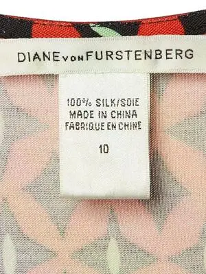 Diane Von Furstenberg Keesa Geometric-print Dress