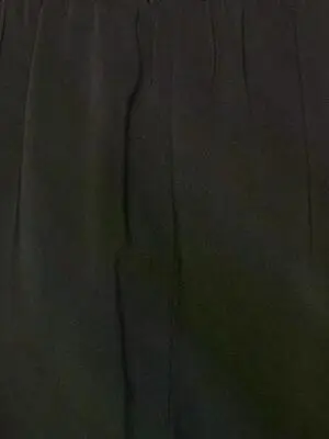 Celine Crepe Texture Pleated Trousers