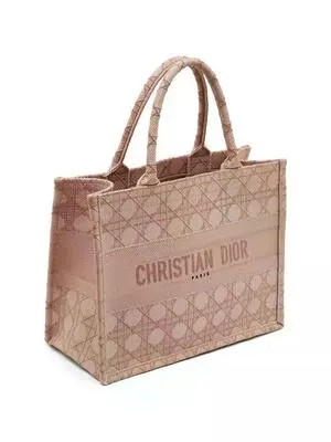 Dior Medium Book Tote Bag - Pink