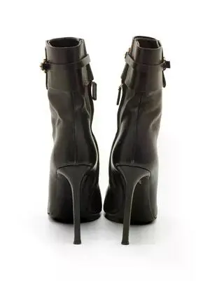 Gucci Horsebit Pointed-toe Stiletto Boots